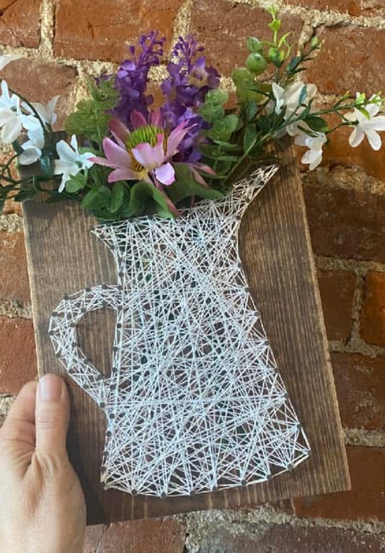 Pitcher String Art Class | Backroads Market LLC